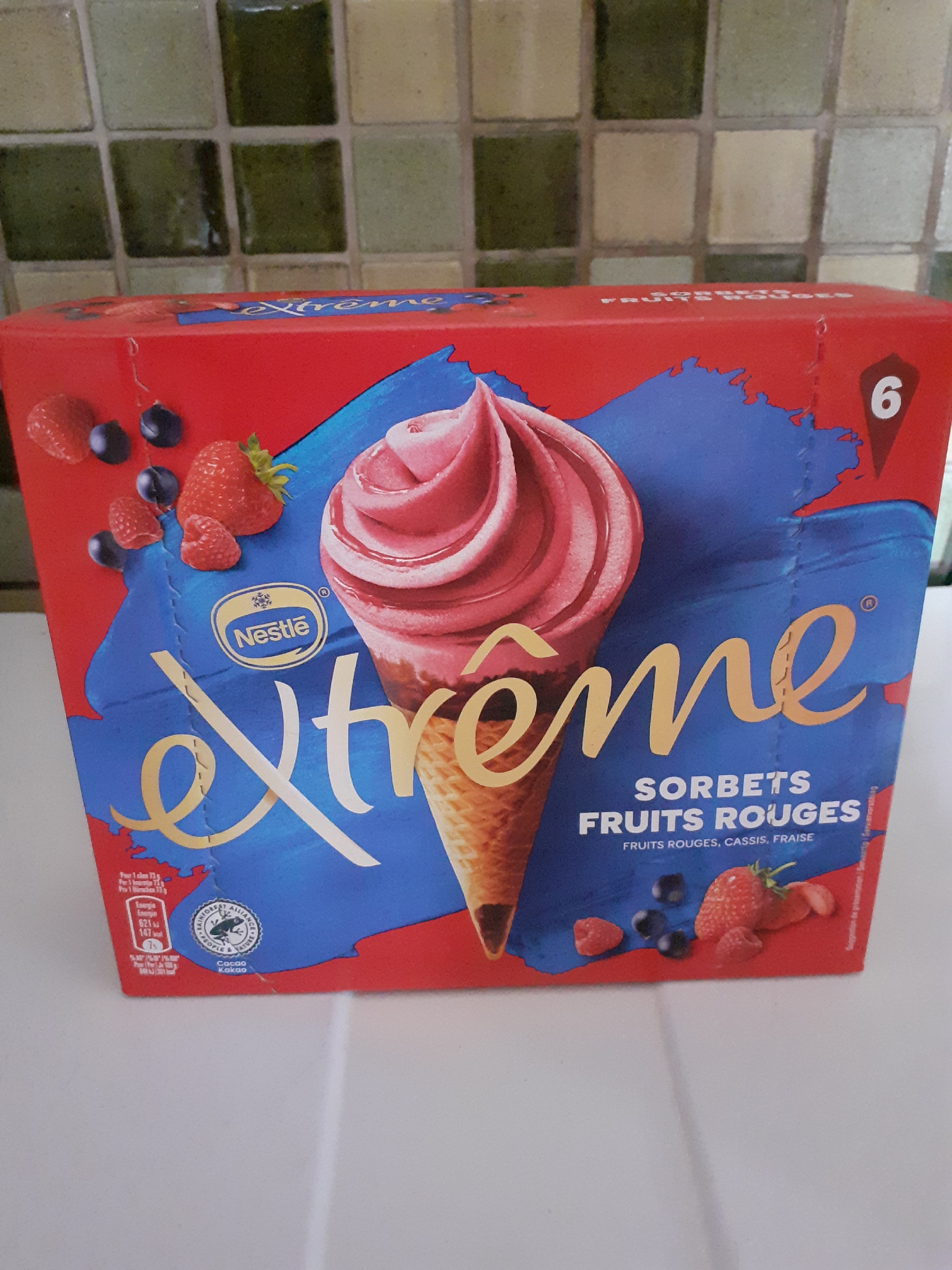 Glaces cônes fruits rouges Extrême | Communauté Ma Communaute Carrefour