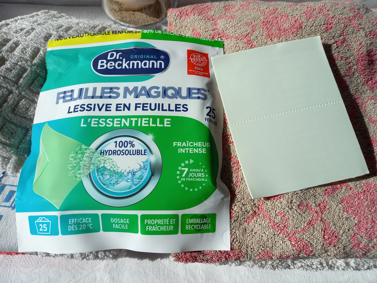 Feuilles magiques lessives, lessives en feuilles Dr. Beckmann ...