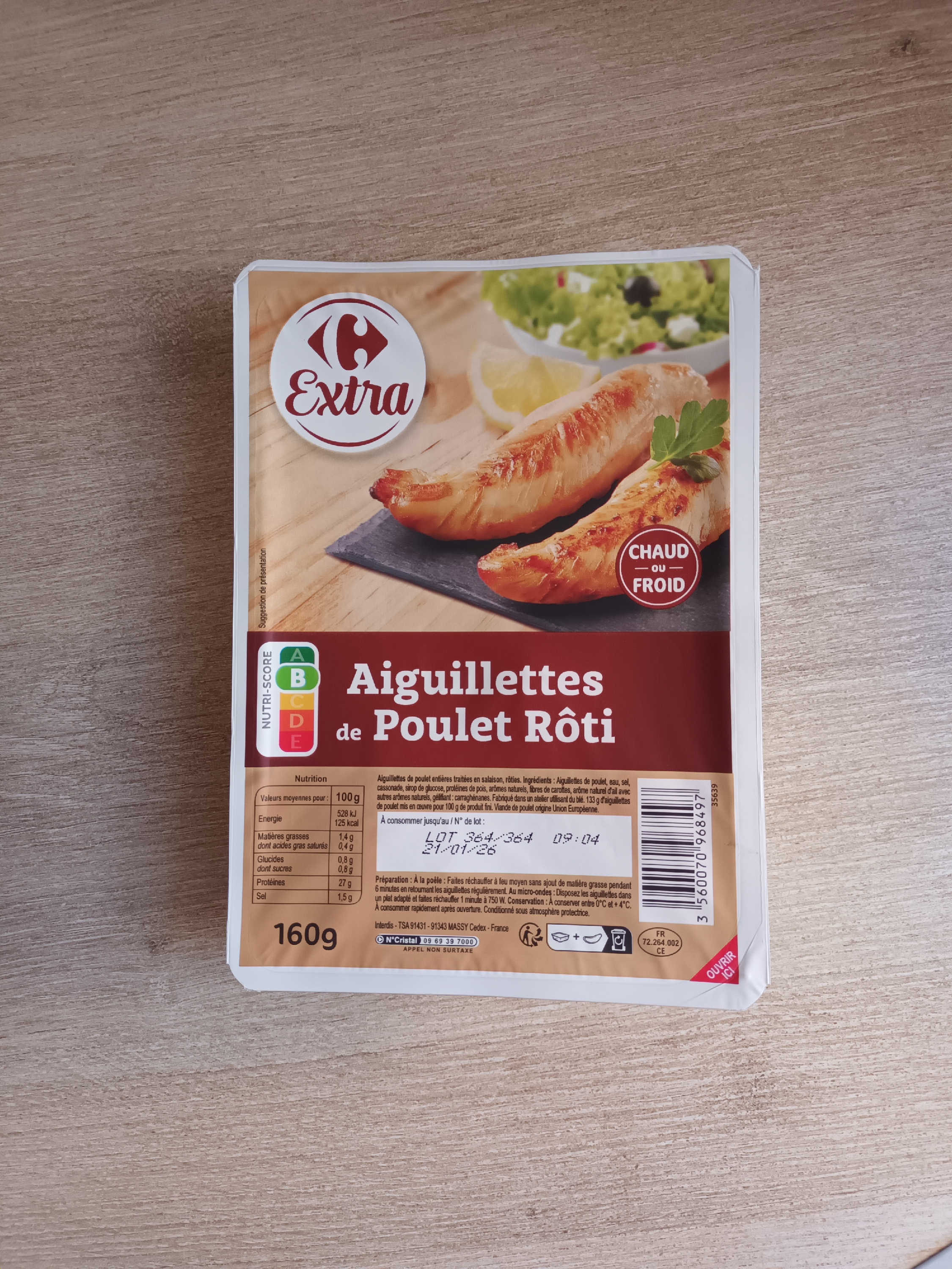 Aiguillettes de poulet rôti | Communauté Ma Communaute Carrefour