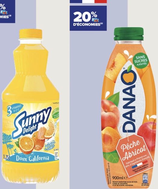 Boisson lactée DANAO, Boisson SUNNY DELIGHT | Communauté Ma Communaute ...