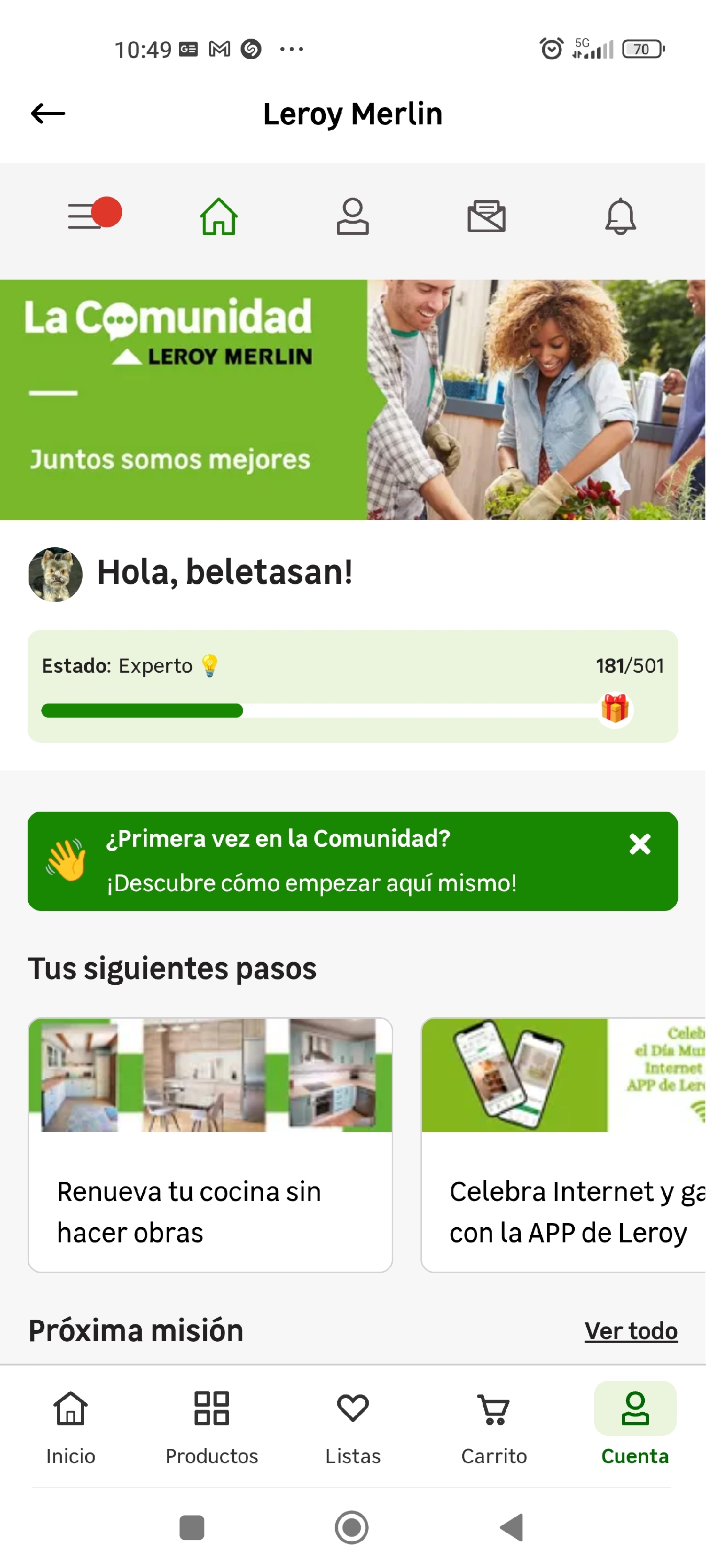Siempre con Leroy!!!!! | Comunidad Leroy Merlin Community
