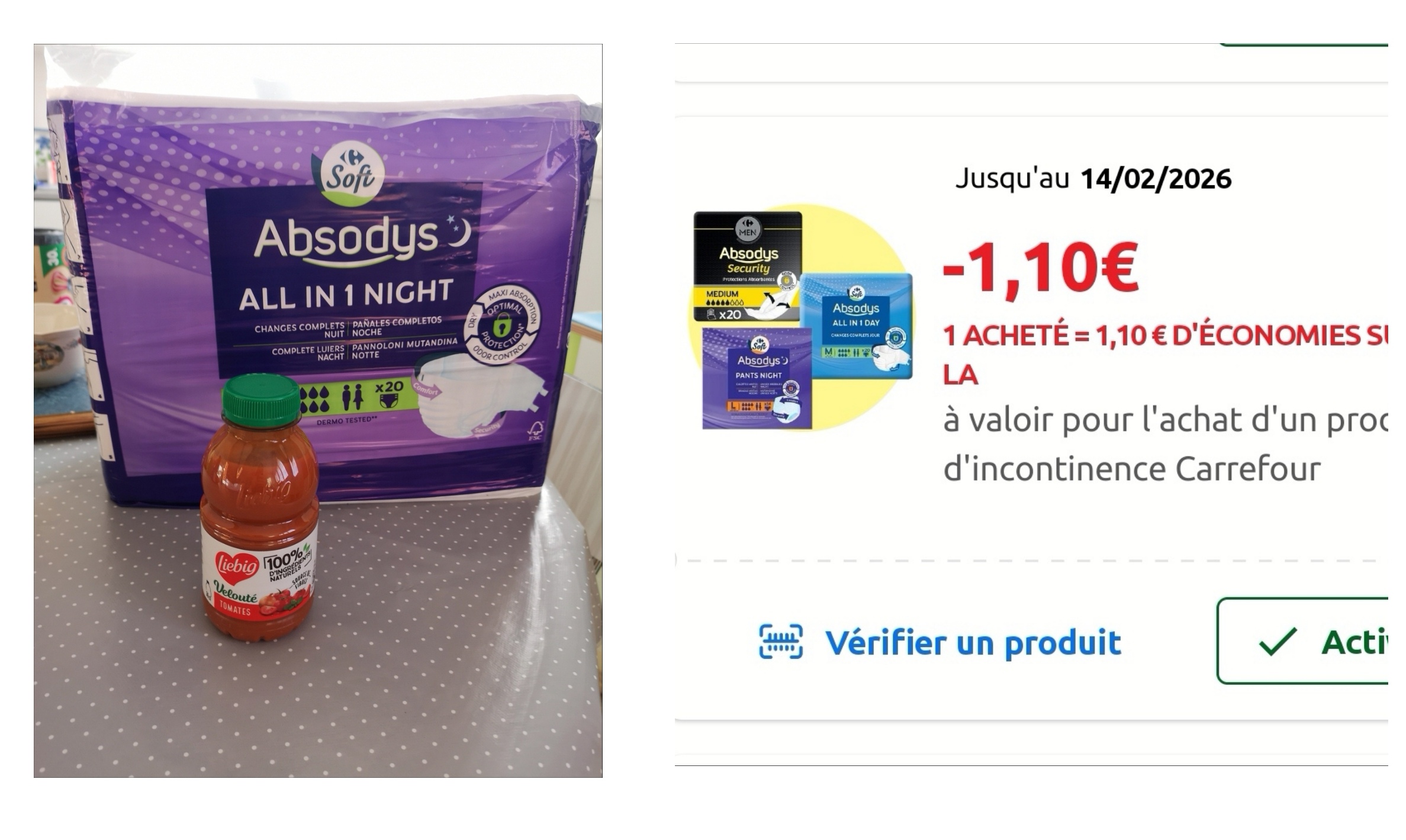 Produit offert | Communauté Ma Communaute Carrefour