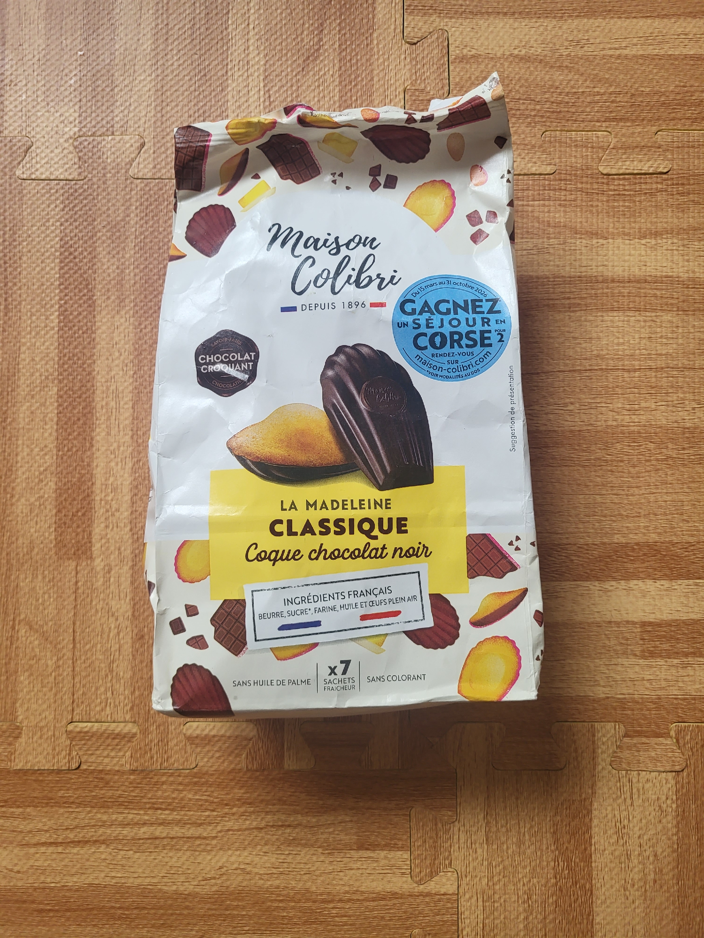 Maison Colibri madeleine 🧁– chocolat noir 🍫 | Communauté Ma Communaute ...