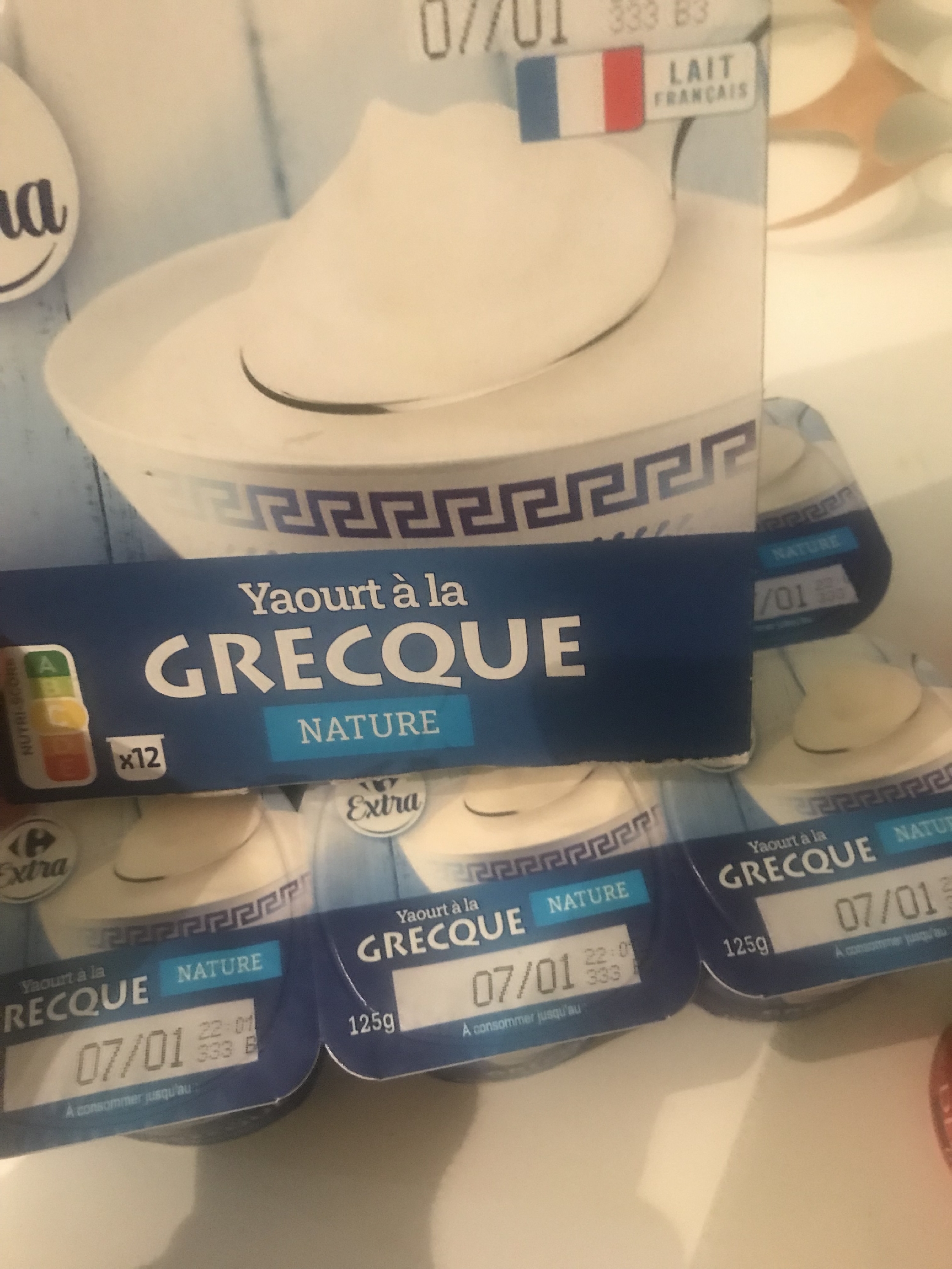 le Yaourt à la Grecque Nature – Carrefour Extra 🥣 | Communauté Ma ...