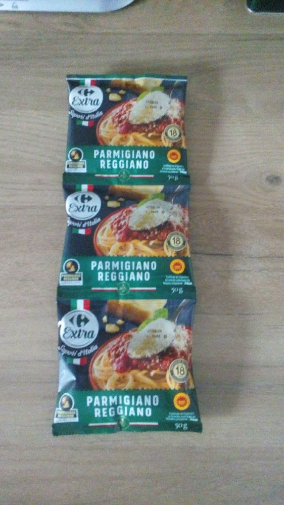 parmesan Carrefour par 3 sachets de 50g | Communauté Ma Communaute ...