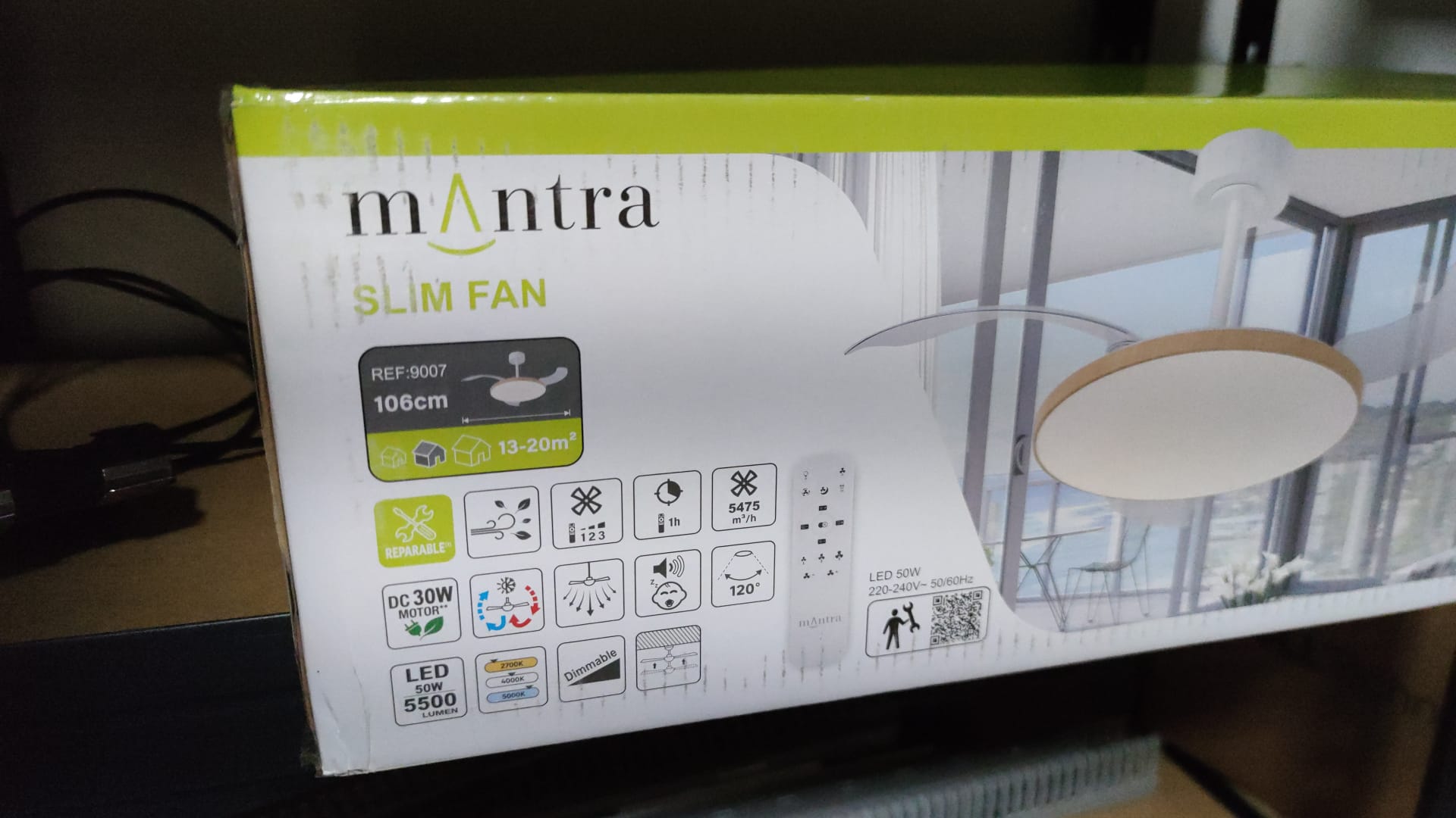 Ventilador Mantra Slim Fan comprado 18/07/2025 | Comunidad de Comunidad ...
