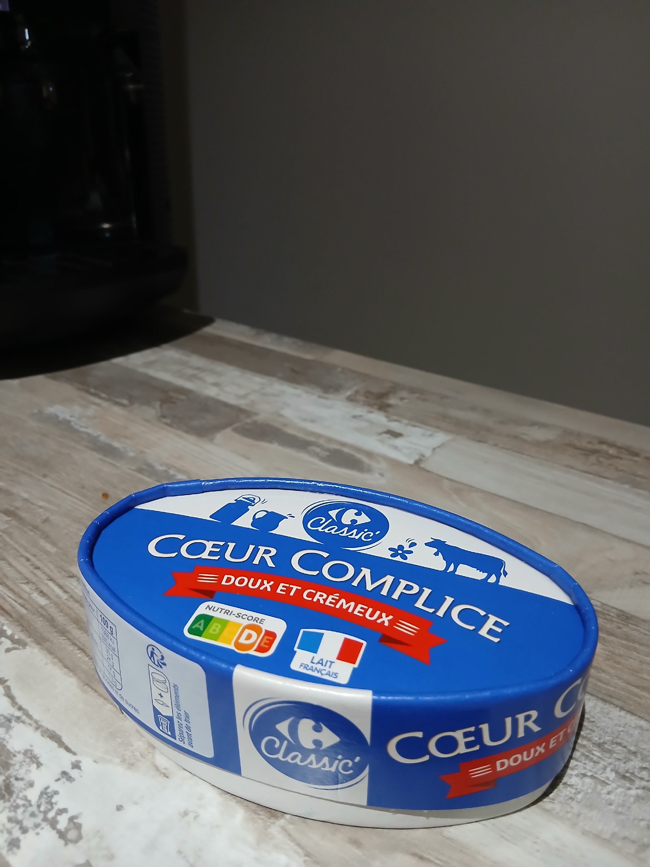 Fromage doux et crémeux : Cœur Complice "CARREFOUR CLASSIC" testé grâce ...