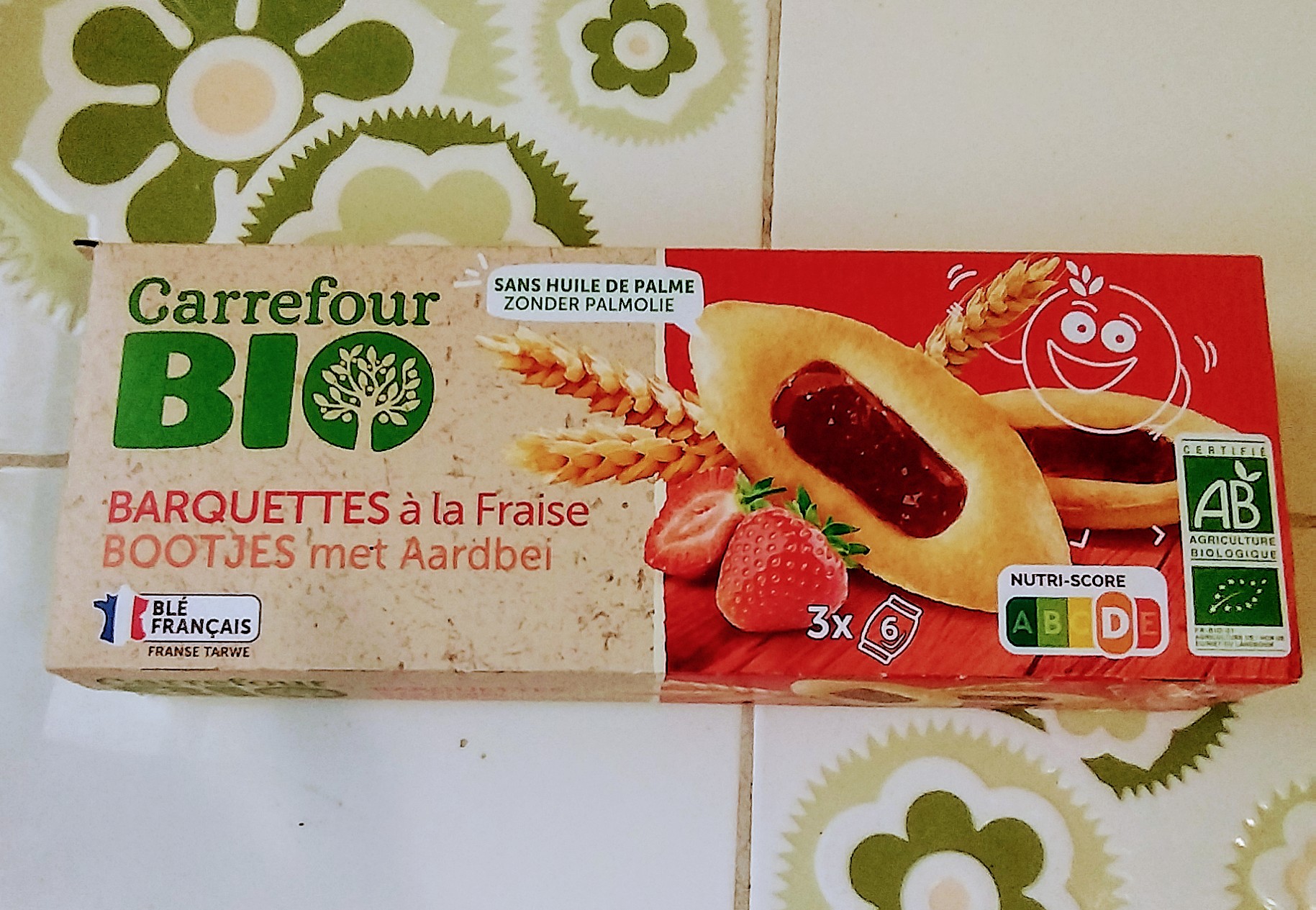 Biscuits barquette à la fraise CARREFOUR CLASSIC' | Communauté Ma ...