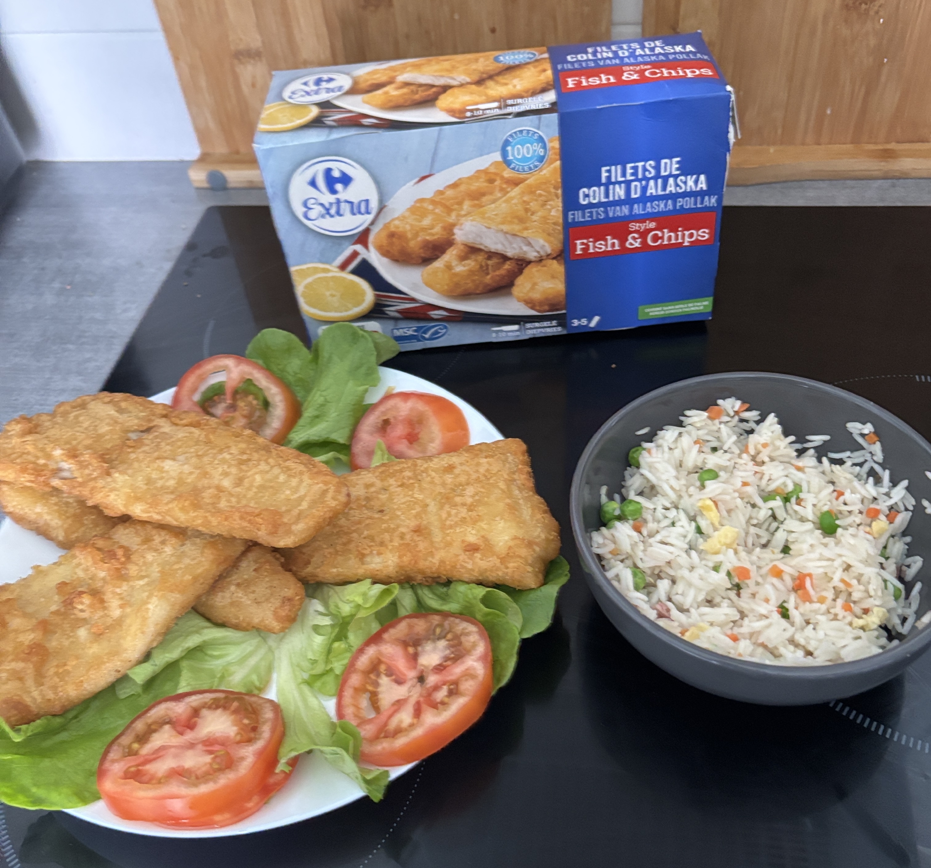 FILET DE COLIN FISH & CHIPS Carrefour extra | Communauté Ma Communaute ...