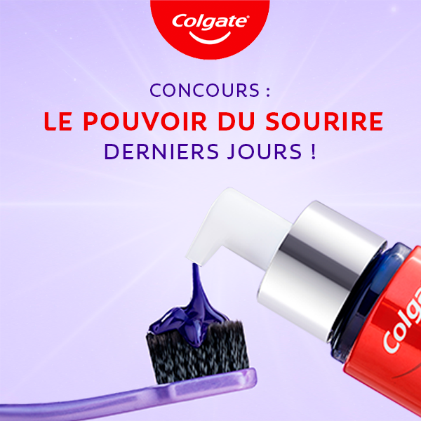 ⏰ Derniers jours – Concours Colgate ! 💜 | Communauté Ma Communaute ...
