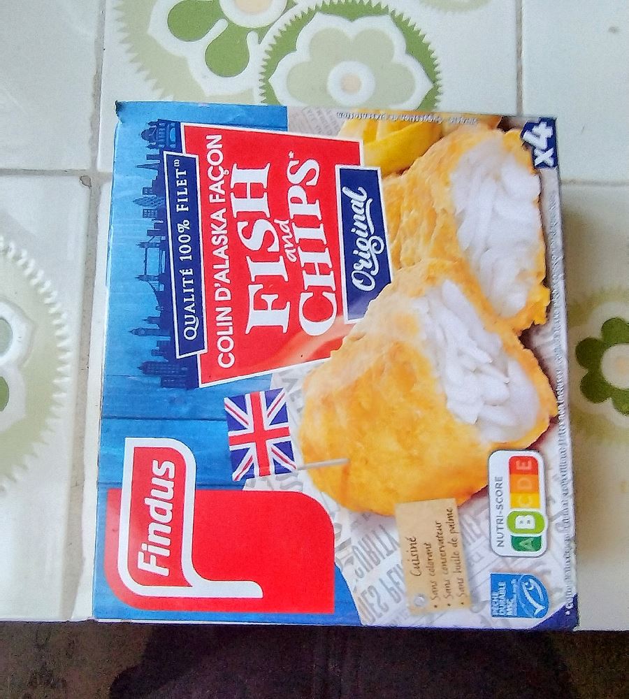 Poisson pané colin façon fish & chips msc FINDUS | Communauté Ma ...