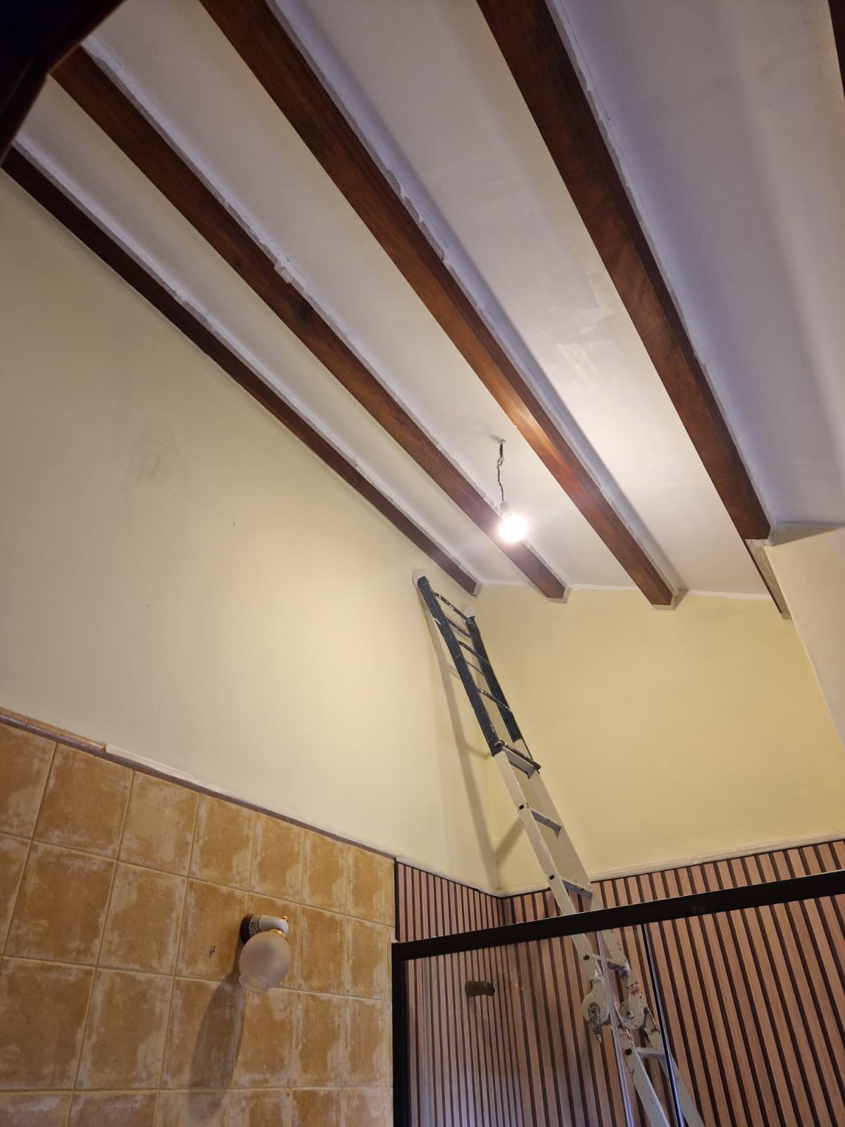 Pintado de techo y paredes en baño paso a paso | Comunidad de Comunidad ...