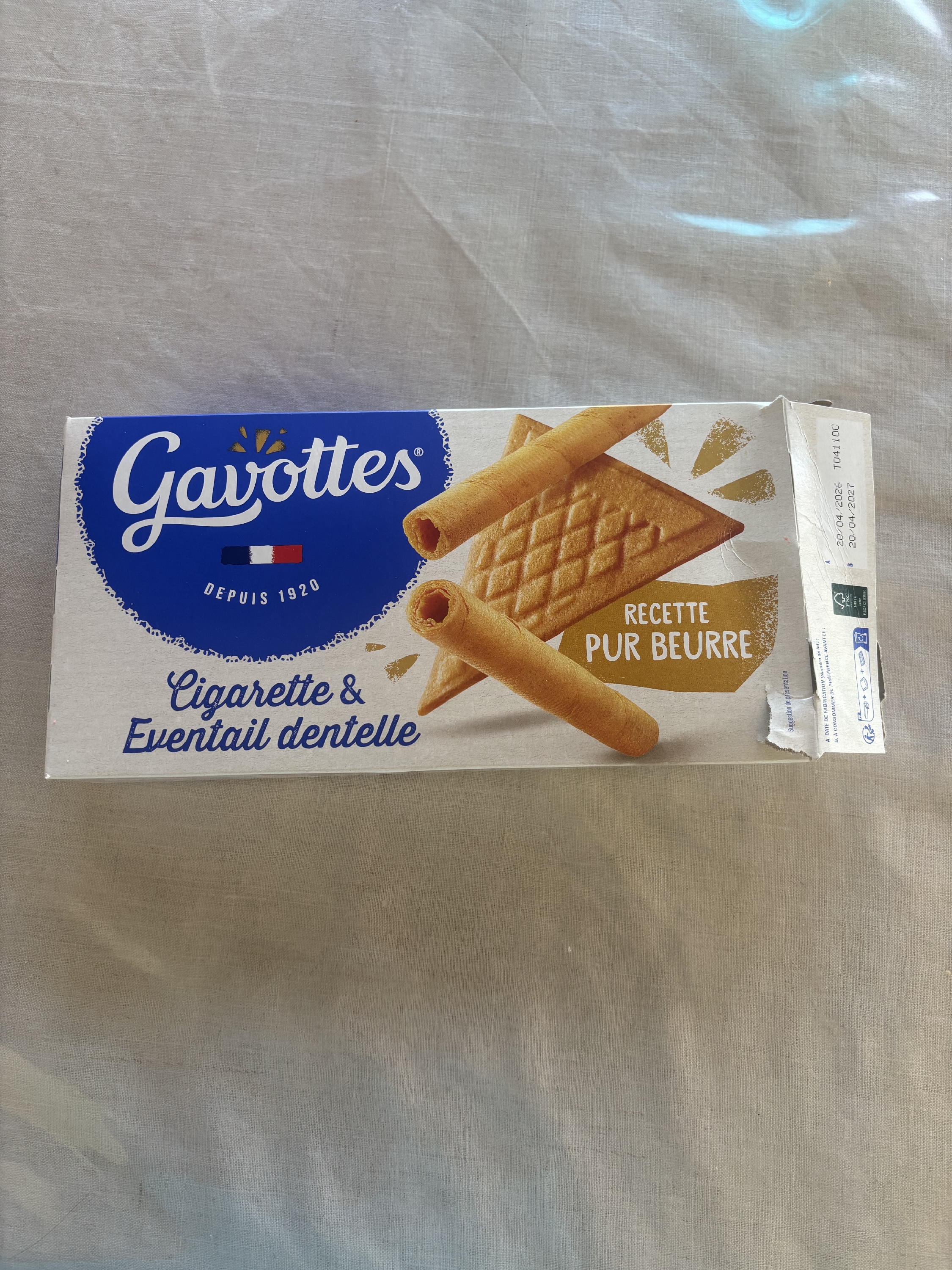 Gavottes cigarettes et éventail pur beurre | Communauté Ma Communaute ...