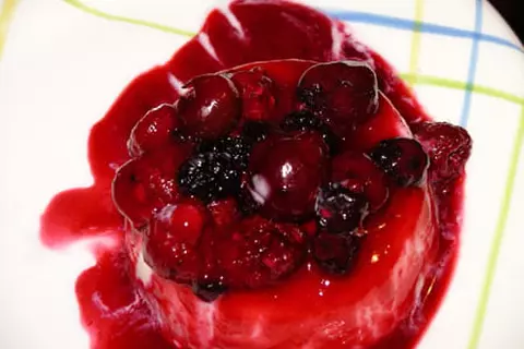 Panna cotta gourmande coulis framboise Carrefour | Communauté Ma ...
