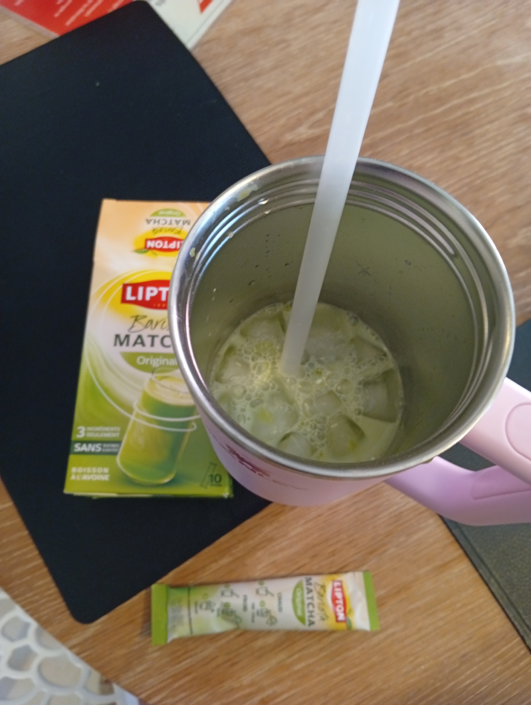 Sticks pour boisson Barista Matcha avoine Lipton | Communauté Ma ...