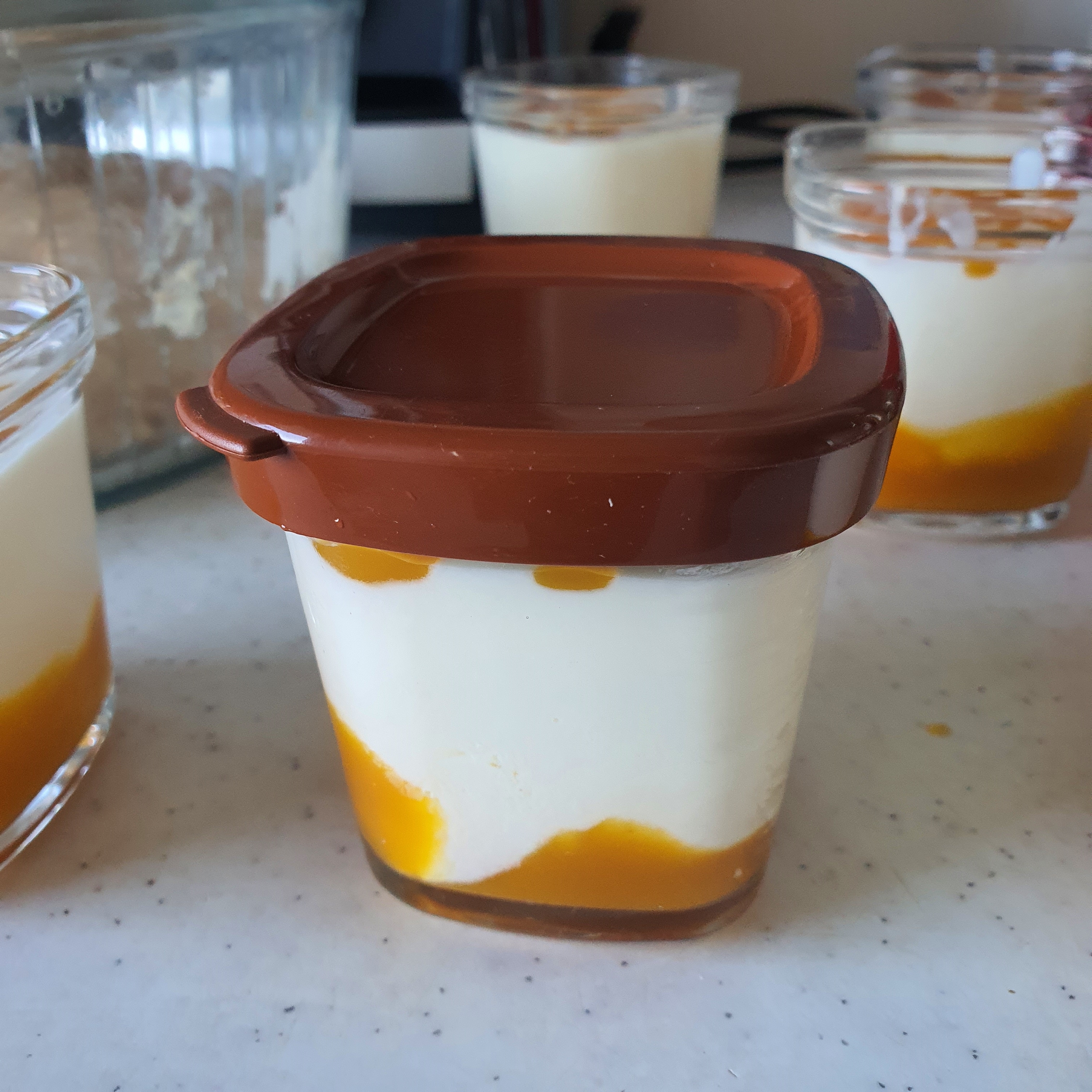 Yaourts vanille au coulis de mangue | Communauté Ma Communaute Carrefour