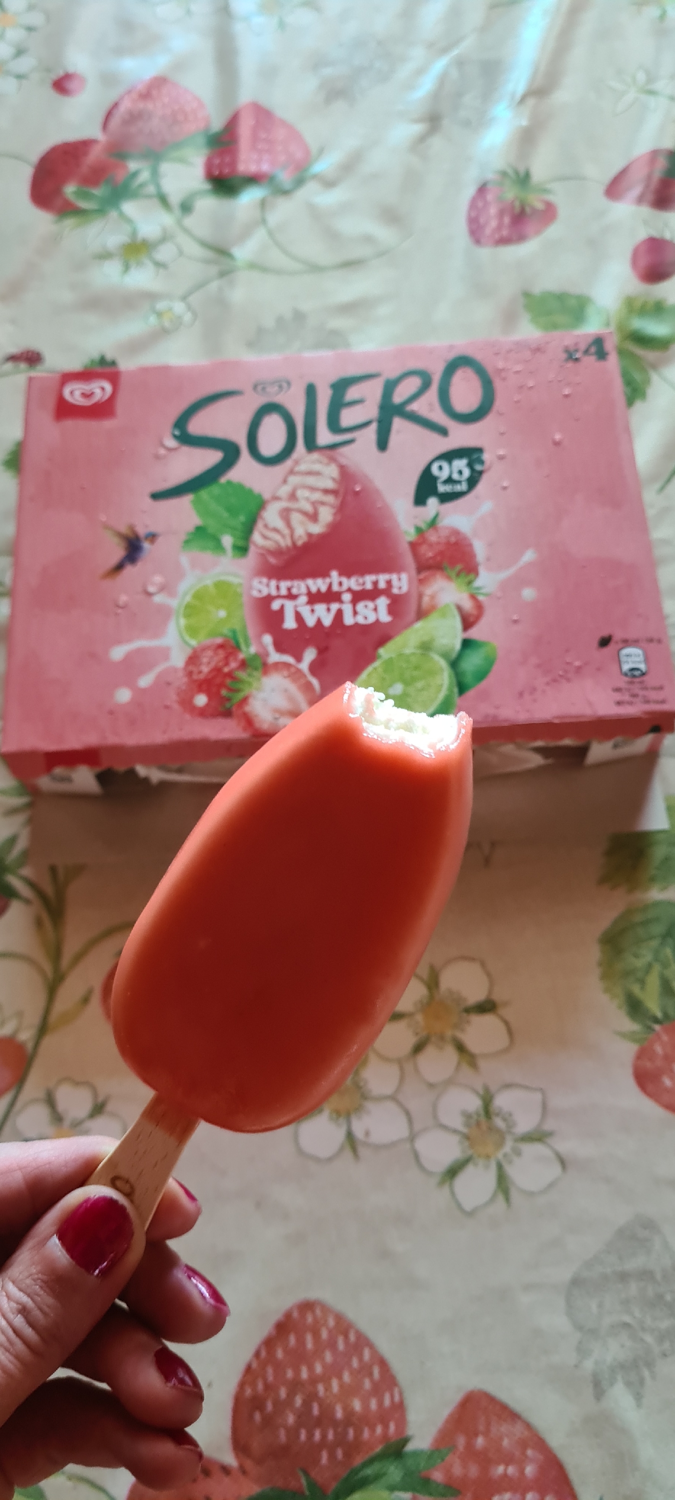 Glace soléro fraise citron vert | Communauté Ma Communaute Carrefour