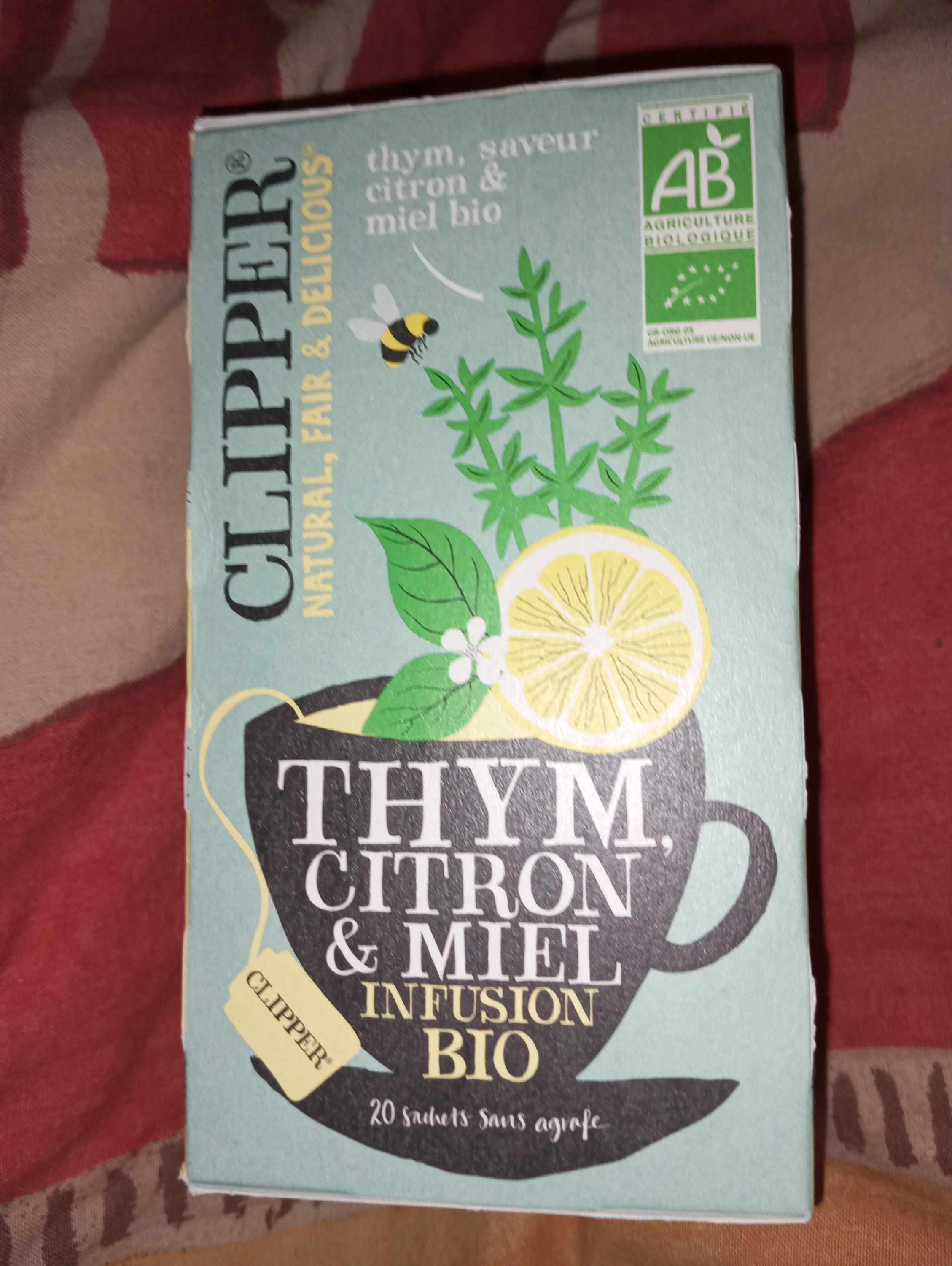 Infusion thym saveur citron et miel bio | Communauté Ma Communaute ...